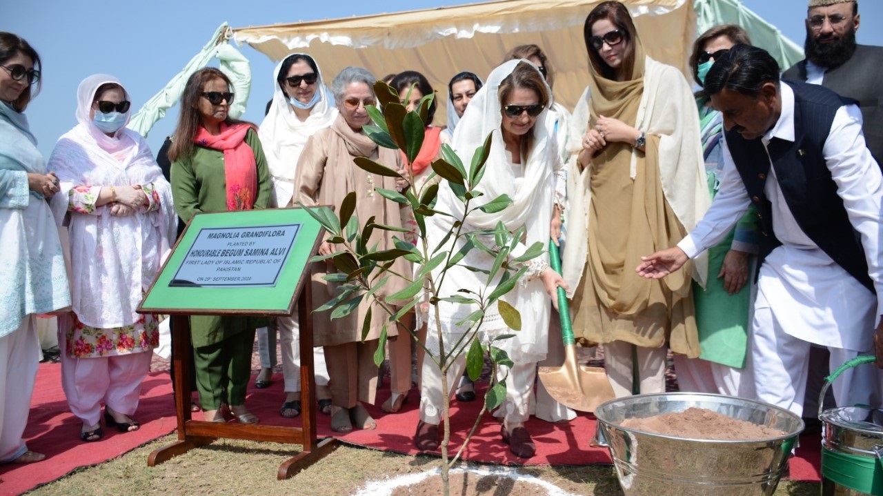 Samina Alvi opens plantation drive at Parliament House - The Pakistan ...